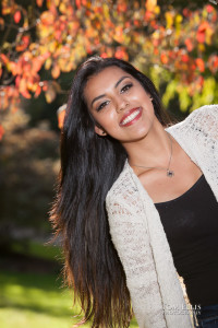Stephanie - Seattle senior photos at UW Arboretum