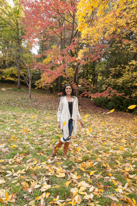 Stephanie - Seattle senior photos at UW Arboretum