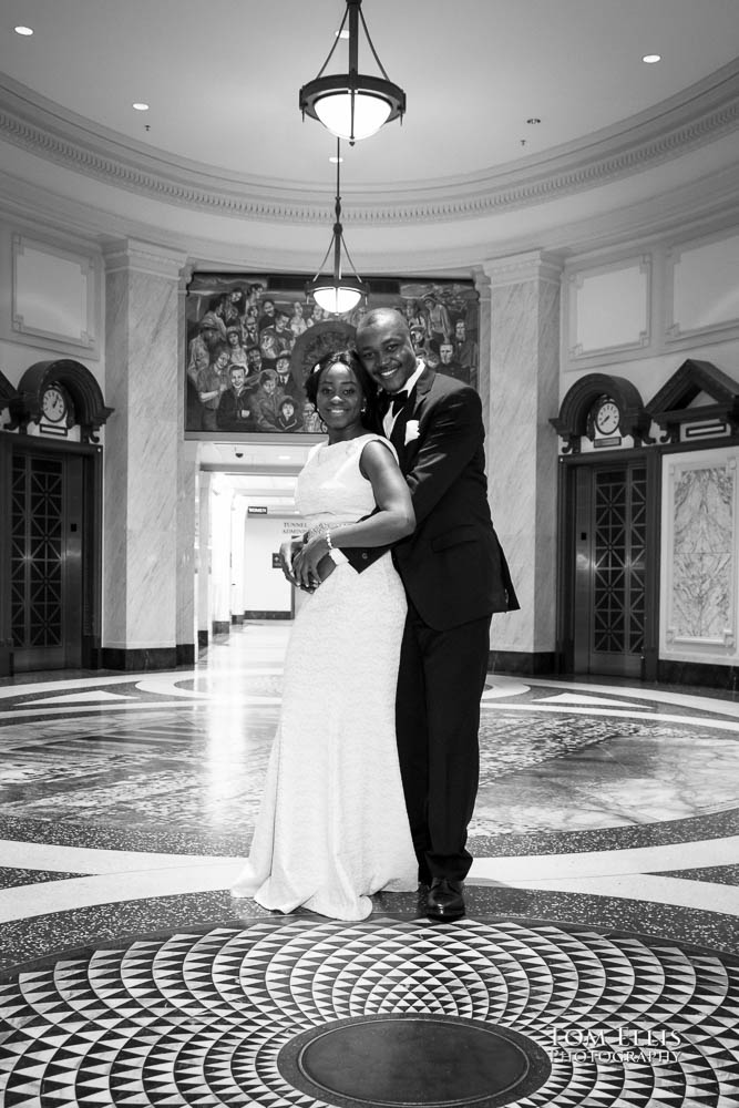 Wonderful King County Courthouse Elopement Wedding